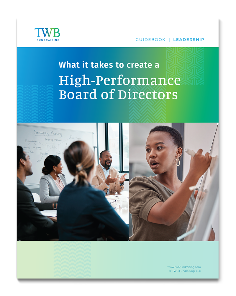 Create a High-Performance Nonprofit Board of Directors